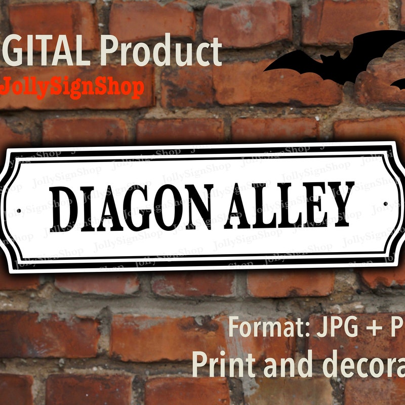 Diagon Alley - Etsy
