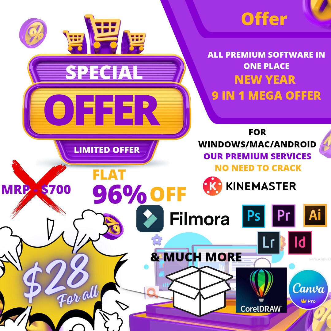 Ultimate Mega Software Bundle 2024 2025 NEW YEAR OFFER - Etsy Canada