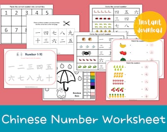 100 Chinese Hanzi Character Practice Bundle Learn Chinese - Etsy