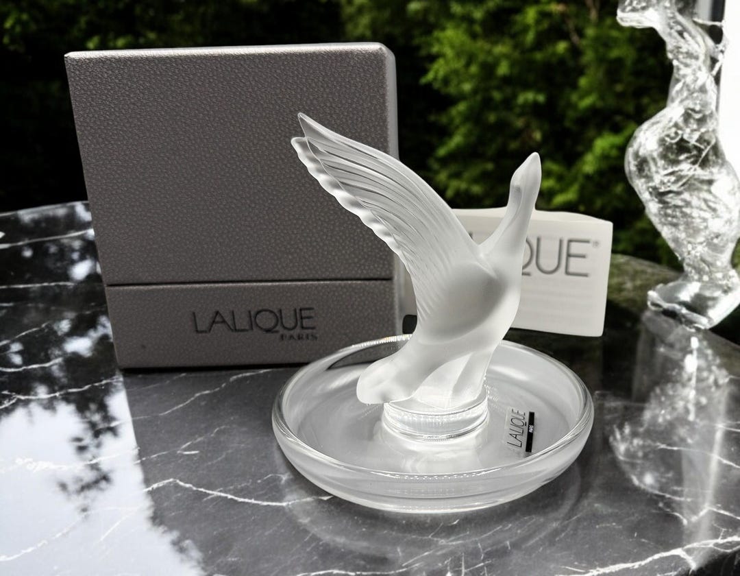 Lalique La Colomba in Volo Porta Anelli - Etsy