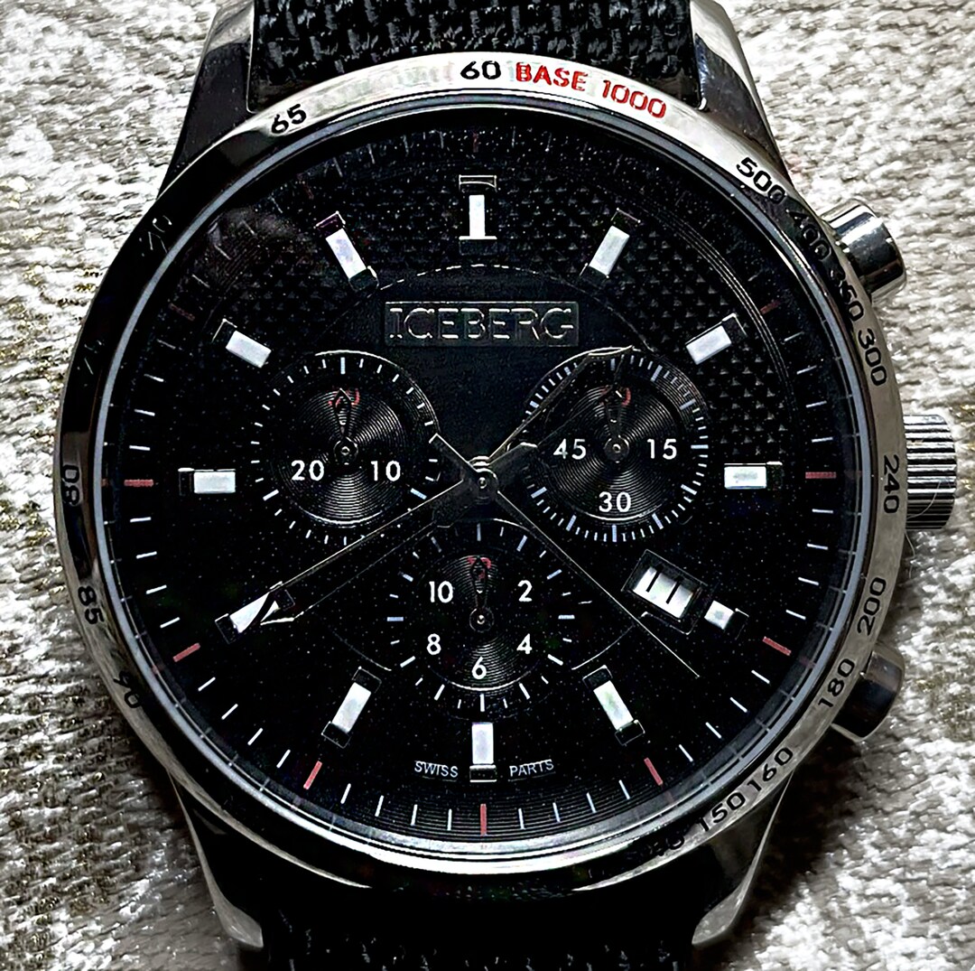 Iceberg Men's Watch in Steel Limited Edition - Etsy