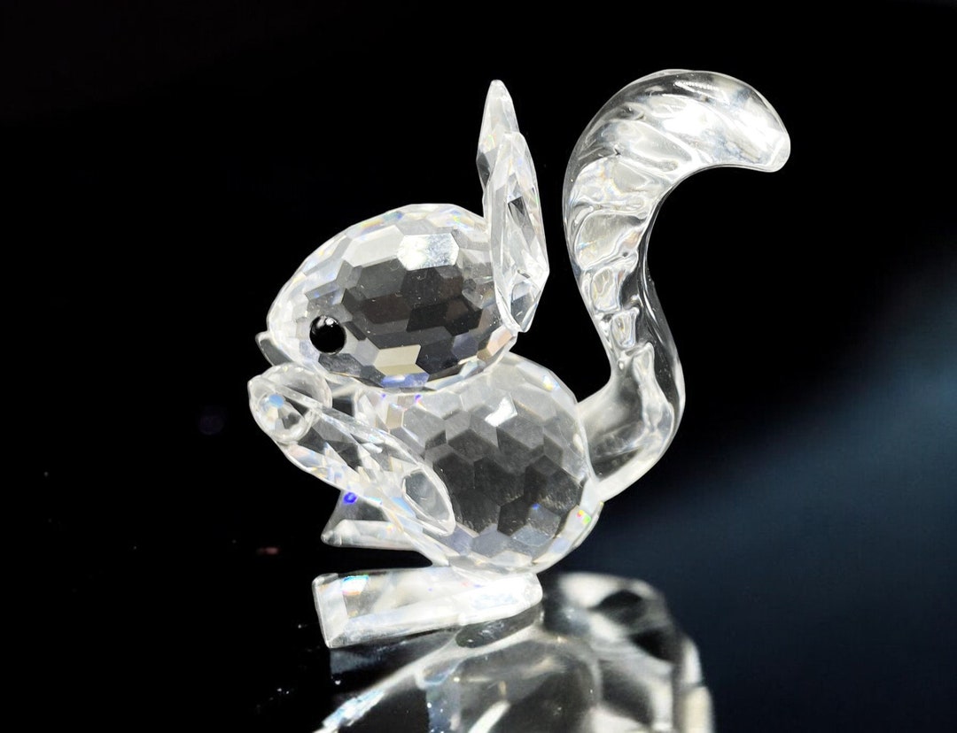 Swarovski Crystal Squirrel - Etsy