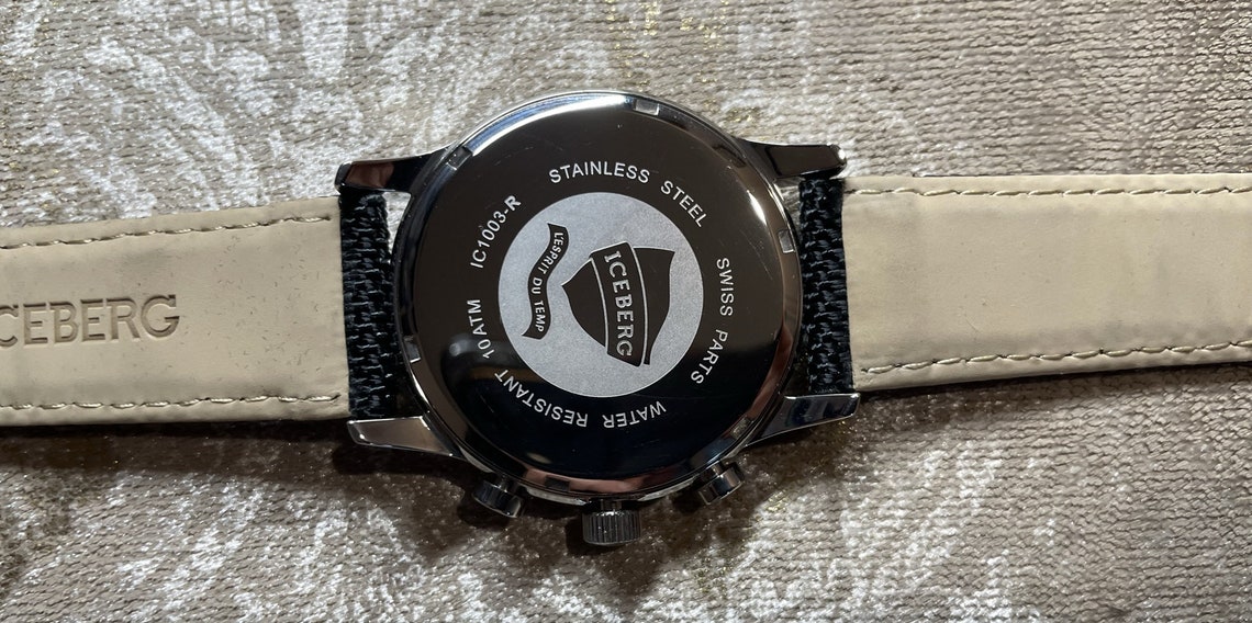 Iceberg Men's Watch in Steel - Limited Edition - Etsy