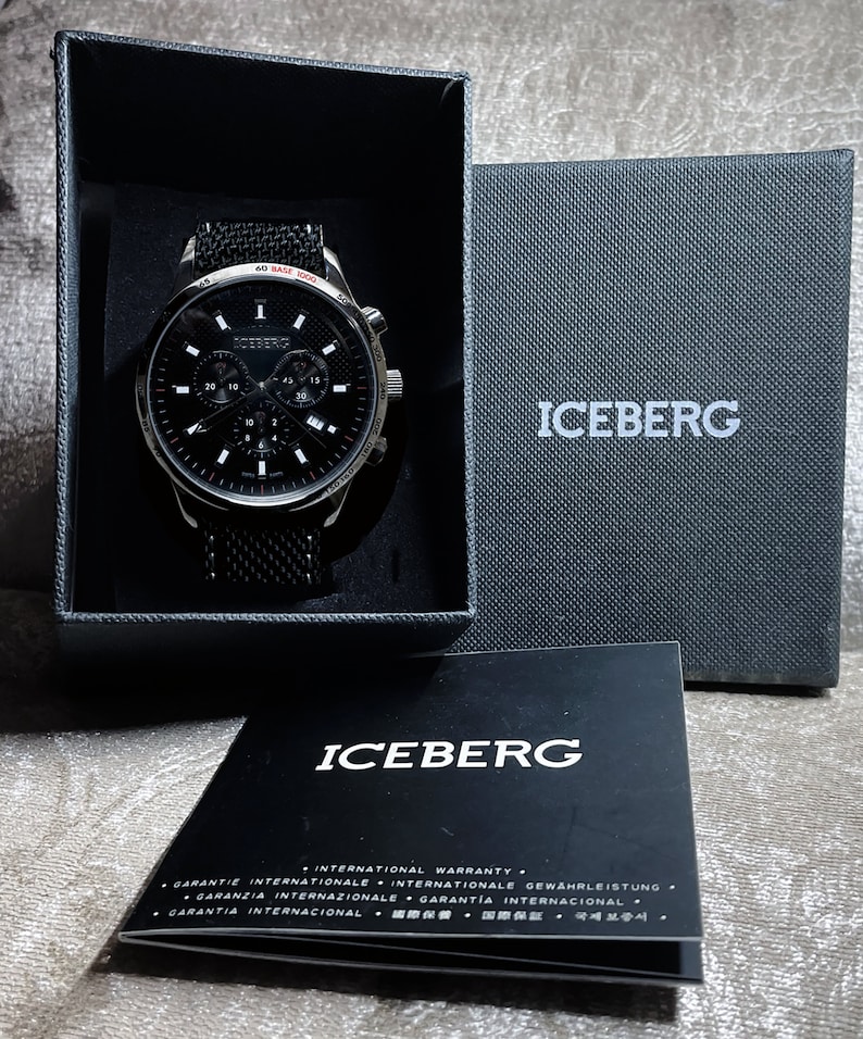 Iceberg Men's Watch in Steel - Limited Edition - Etsy
