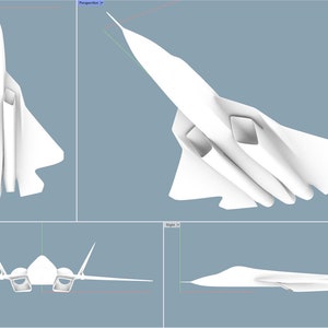 Sukhoi SU-57 Stealth Figther Jet 5G - Etsy