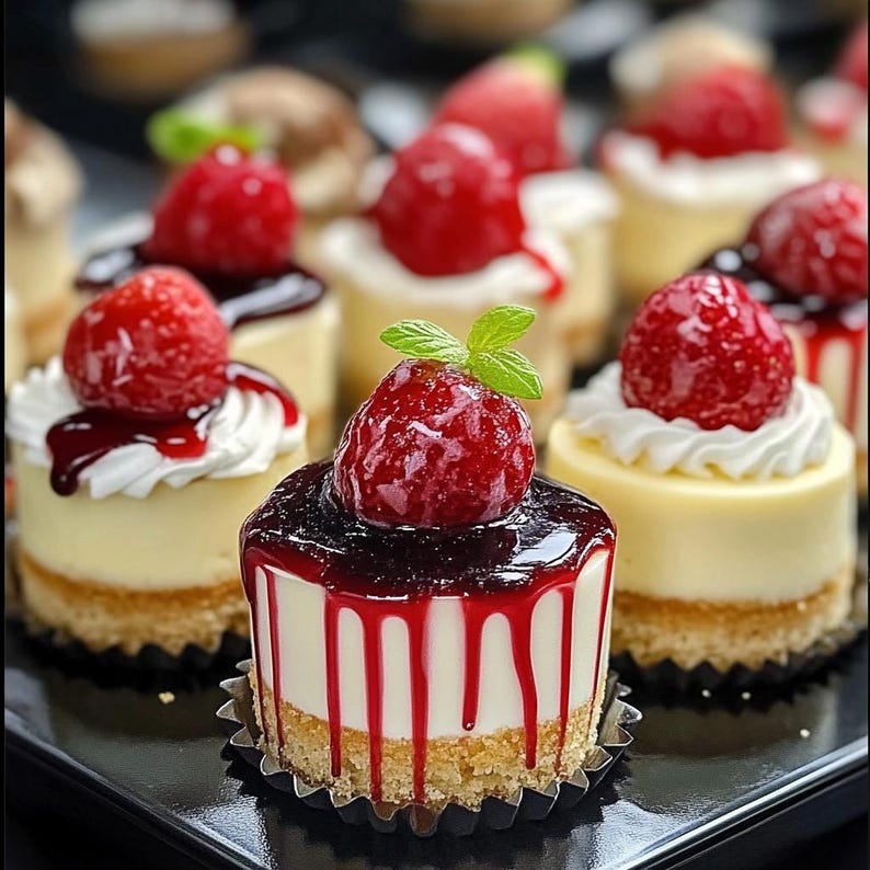 BEST RECIPE for Mini Cheesecakes Download - Etsy
