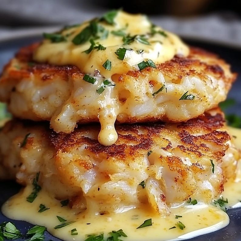 BEST RECIPE for Cheddar Bay Crab Cakes With Lemon Butter Drizzle ...