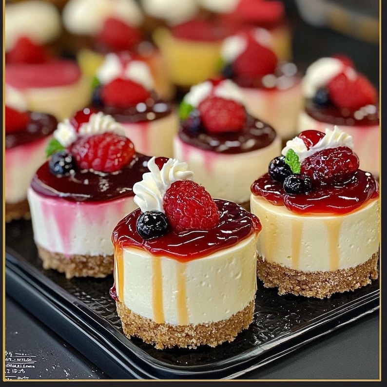 BEST RECIPE for Mini Cheesecakes Download - Etsy