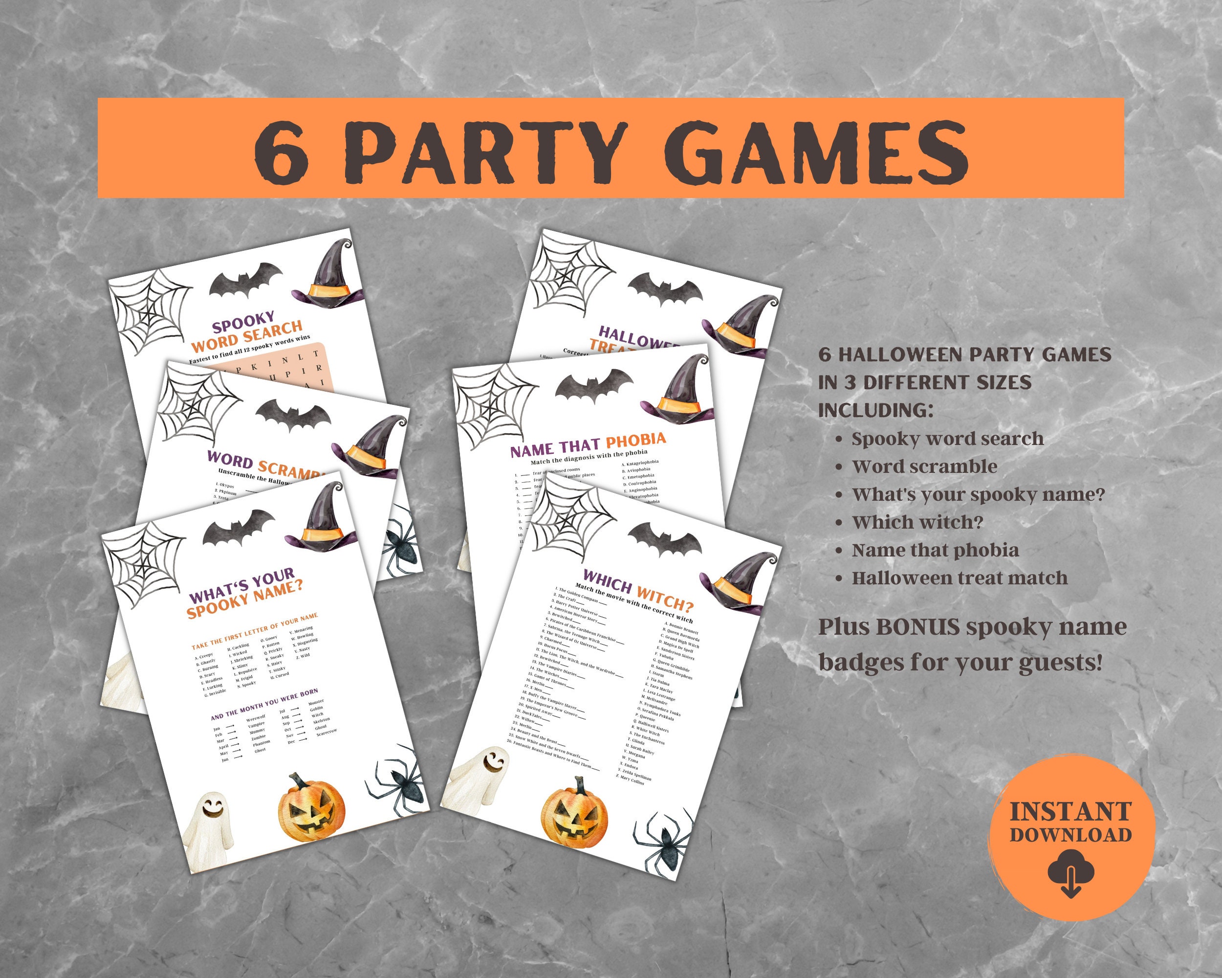 Vampire Party Games