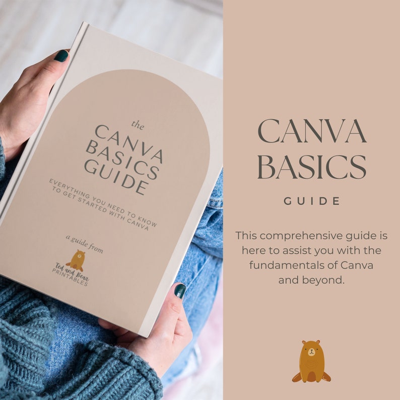 Canva Basics Guide How to Use Canva Getting Started With - Etsy