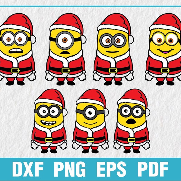 Christmas Minions - Etsy