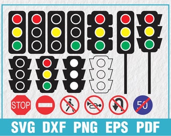 Traffic Light Stickers - Etsy