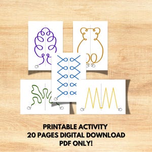 Interactive Hand-eye Coordination Printable Activities for Preschoolers ...