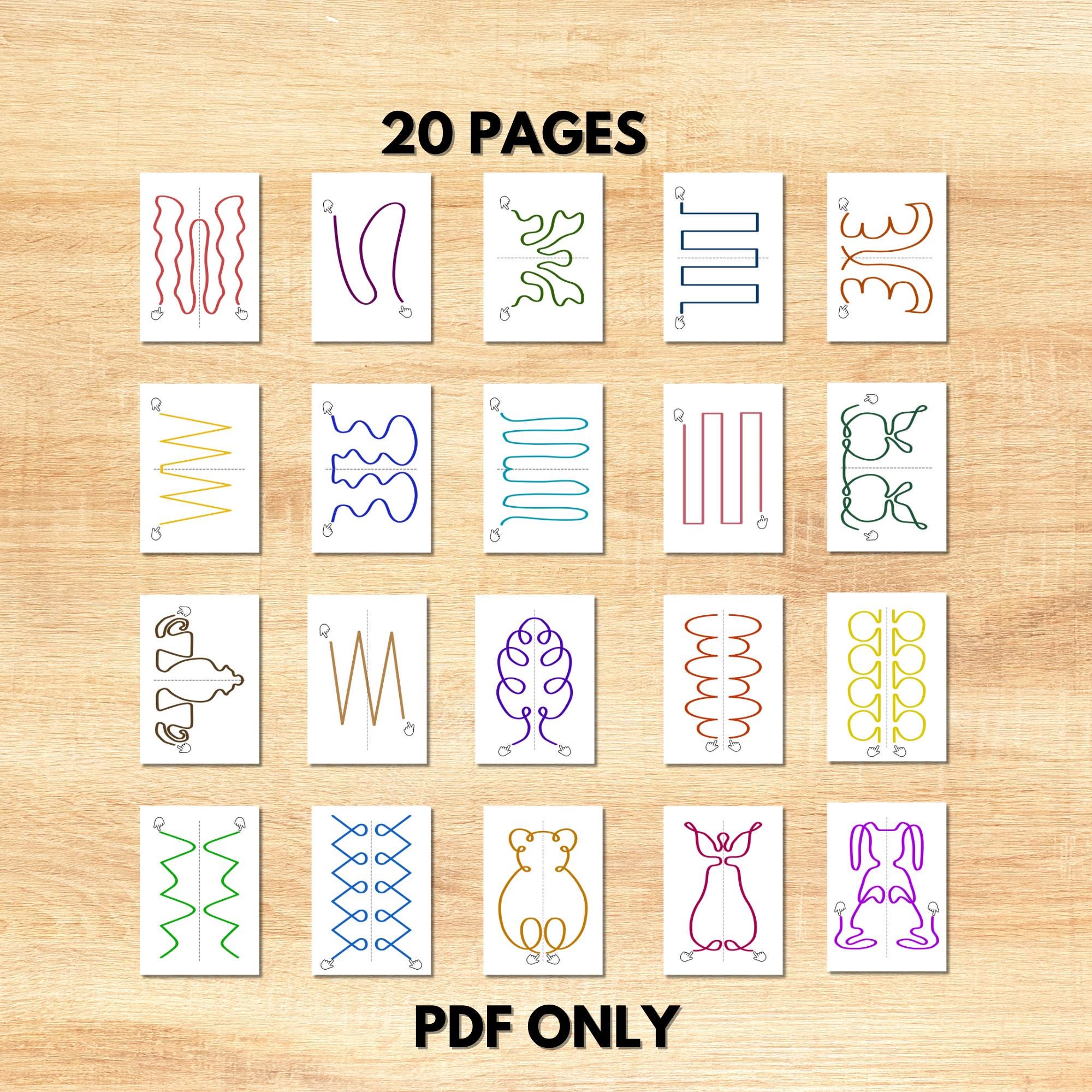 Interactive Hand-eye Coordination Printable Activities for Preschoolers ...