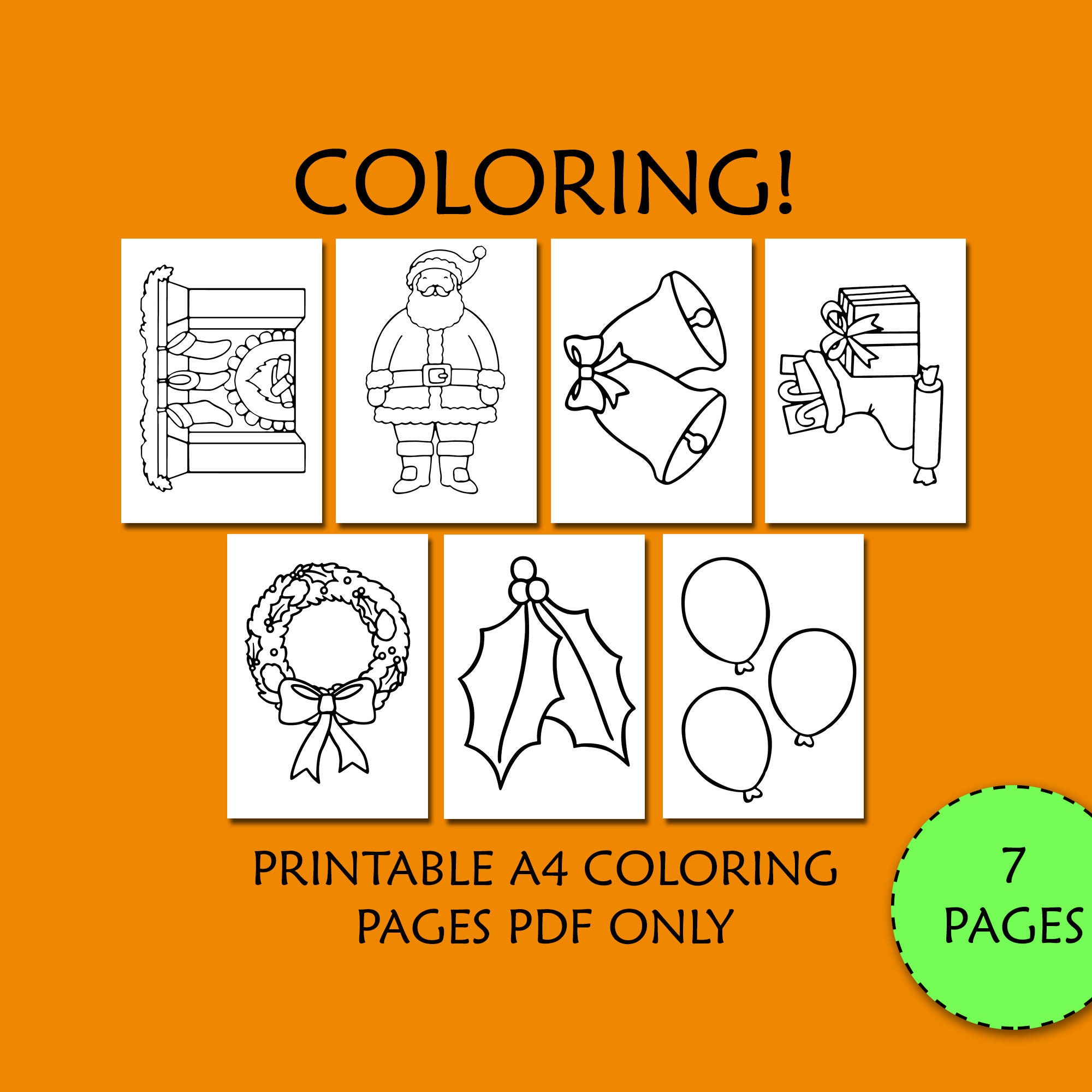 Christmas Busy Book- Digital Download, Christmas Activity Book for Kids ...