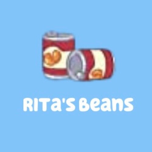 Bluey Ritas Beans Stickers Etsy Australia