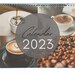 2023 Wall Calendar, Coffee Theme, Coffee Lovers Calendar, Office ...