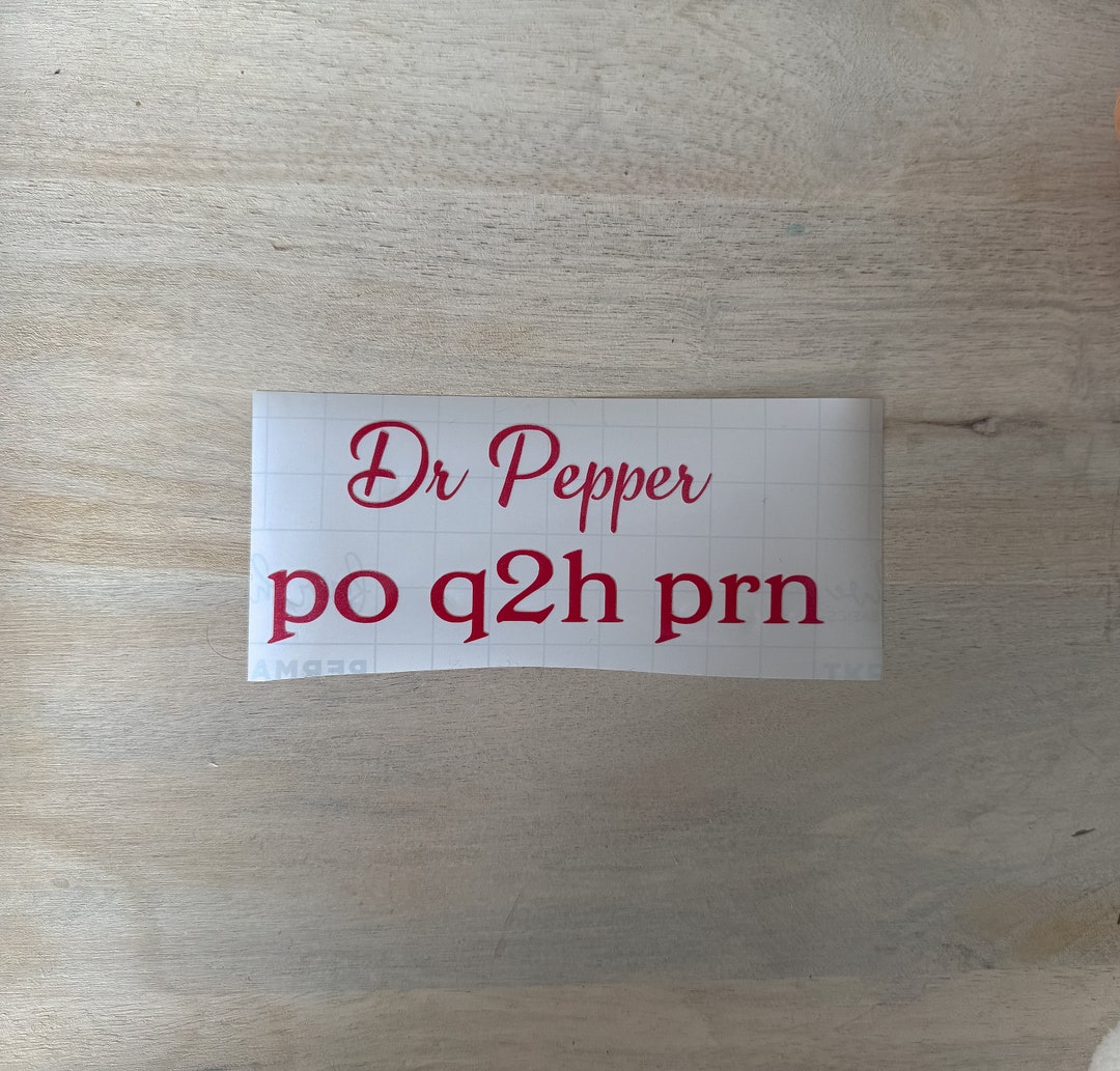 Dr. Pepper Sticker - Etsy