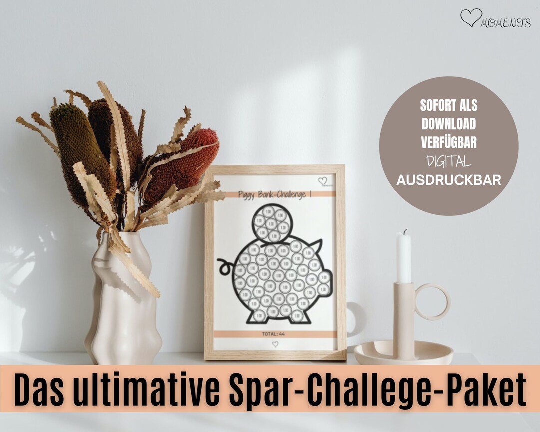 The Ultimate Mini Spar Challenges Pack in German I Saving Money Made ...