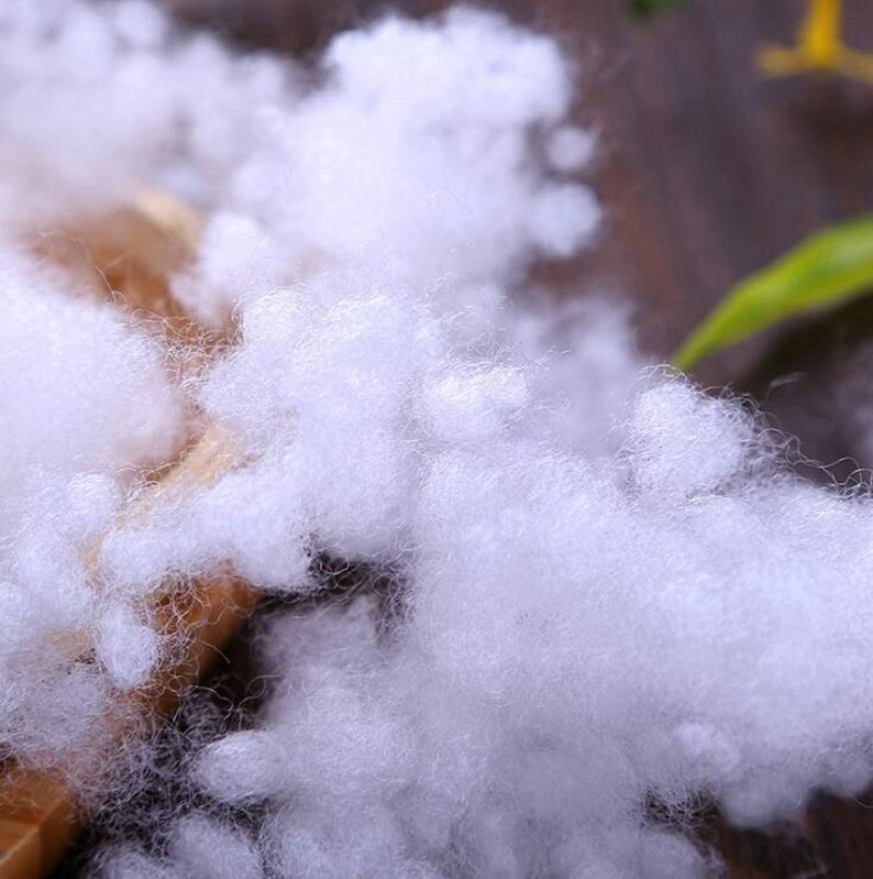 Virgin Hollowfibre Stuffing 2KG Filling Stuff for Toy Dog Bed 100% ...