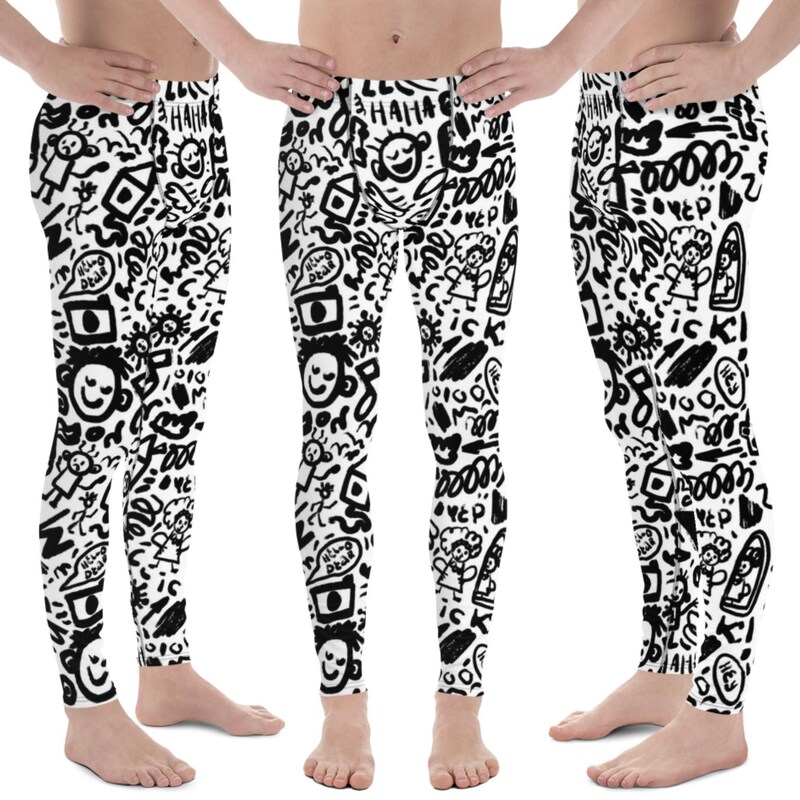 Comic Leggings - Etsy