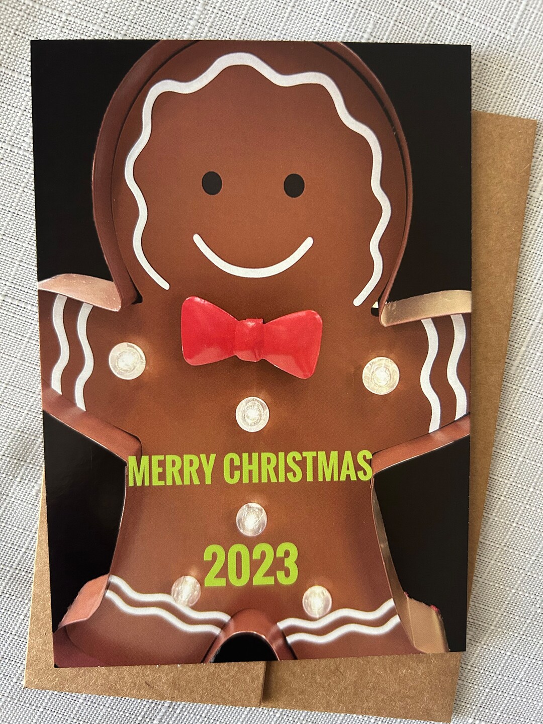 This Cute Light up Gingerbread Man Will Light up Anyone's Day With His ...