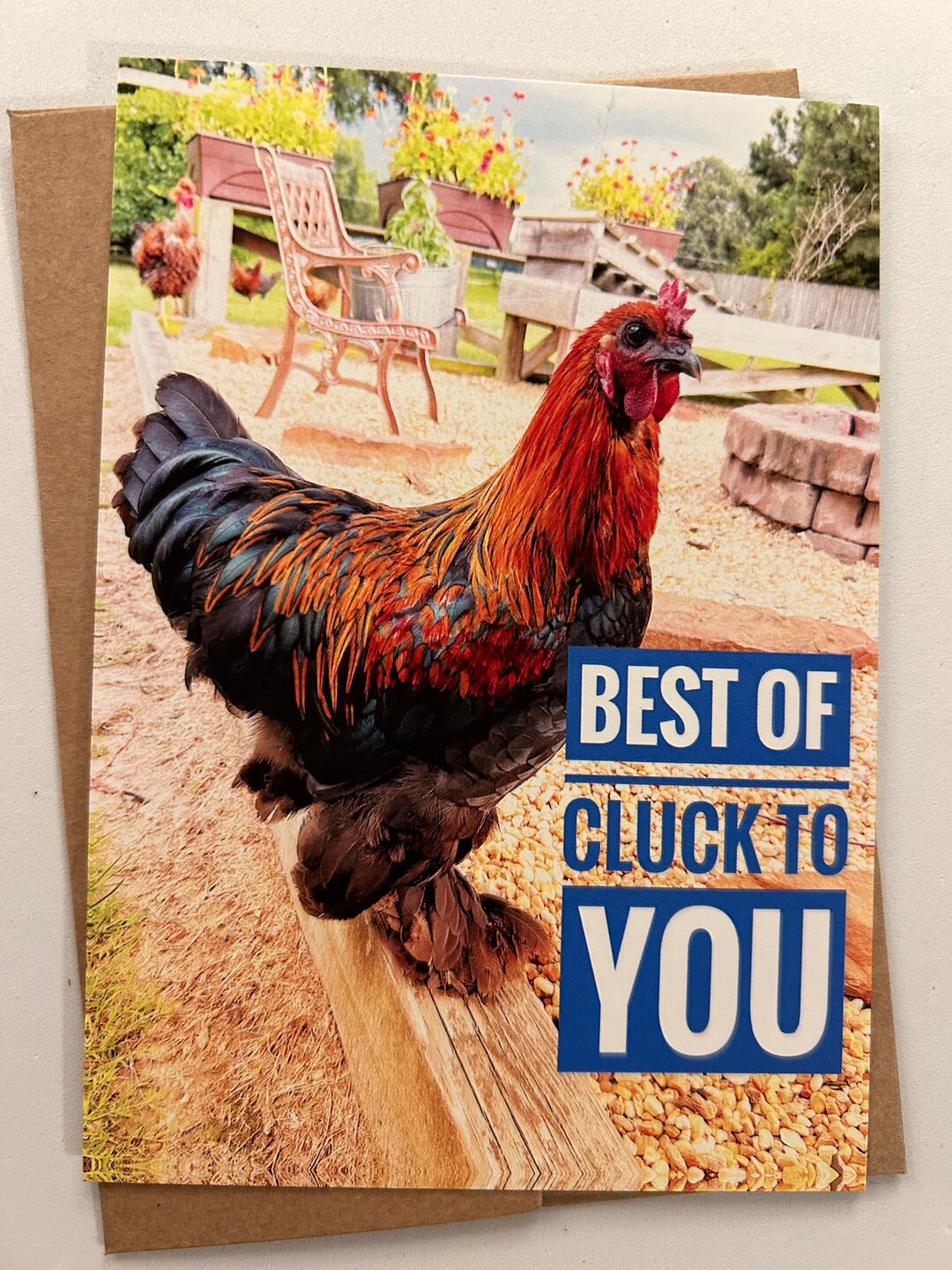 Good Luck Wishes Come in the Form of This Cute Card With a Beautiful ...