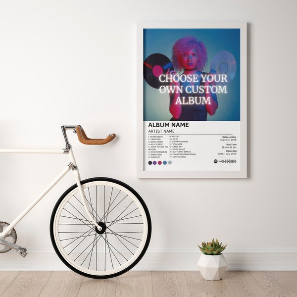 Tracklist Album Cover Graduation - Etsy