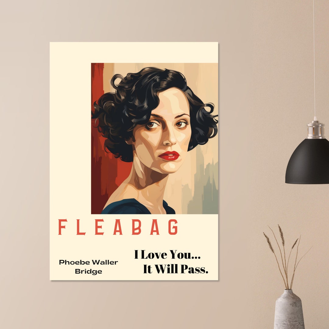 Fleabag Poster, Phoebe Bridgers Poster, Minimalist Movie Poster ...