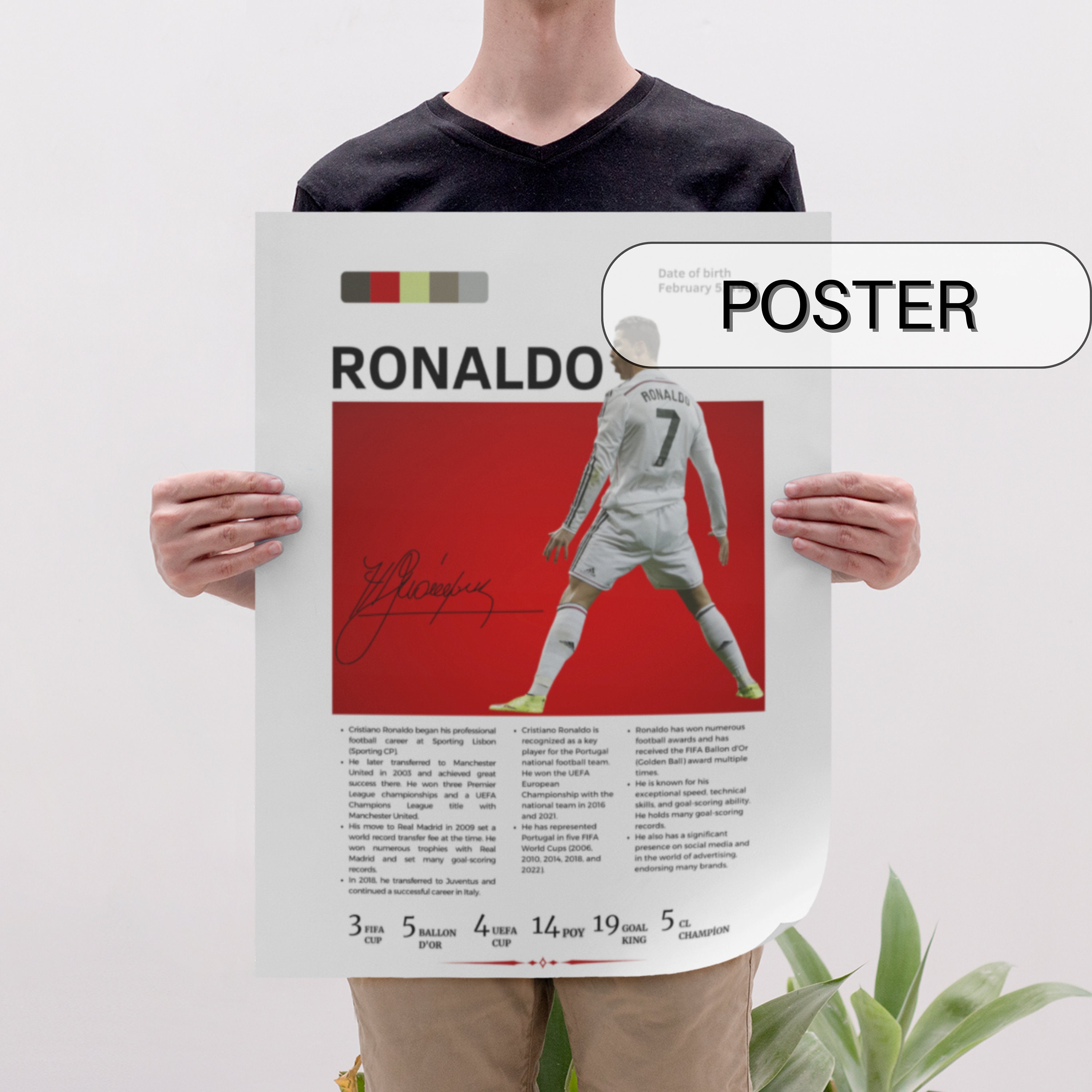 Custom Sports Poster Set of 3, Custom Football Poster, Soccer Poster ...