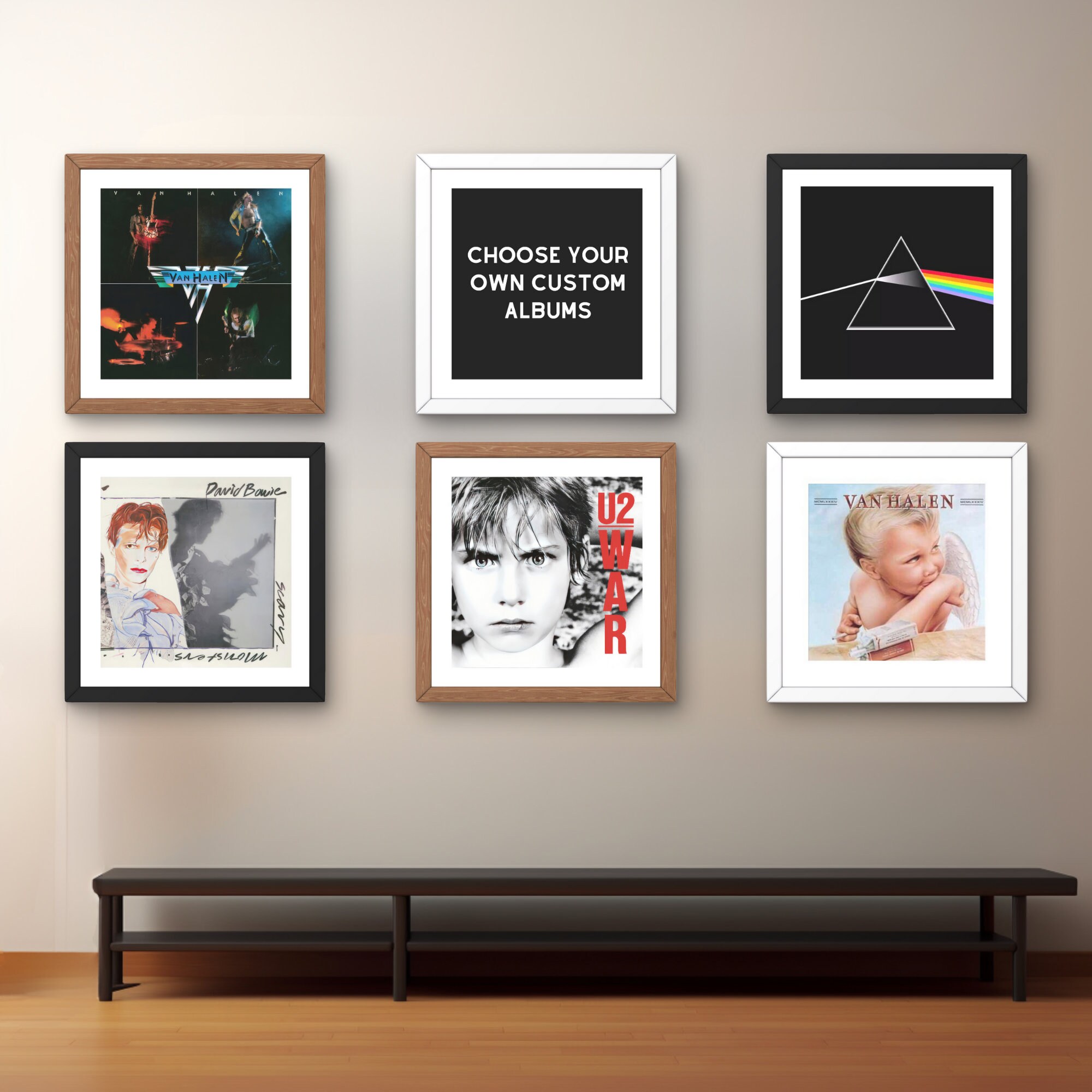 Personalized Album Poster Custom Album Covers Set of 6 , Rapper Poster ...
