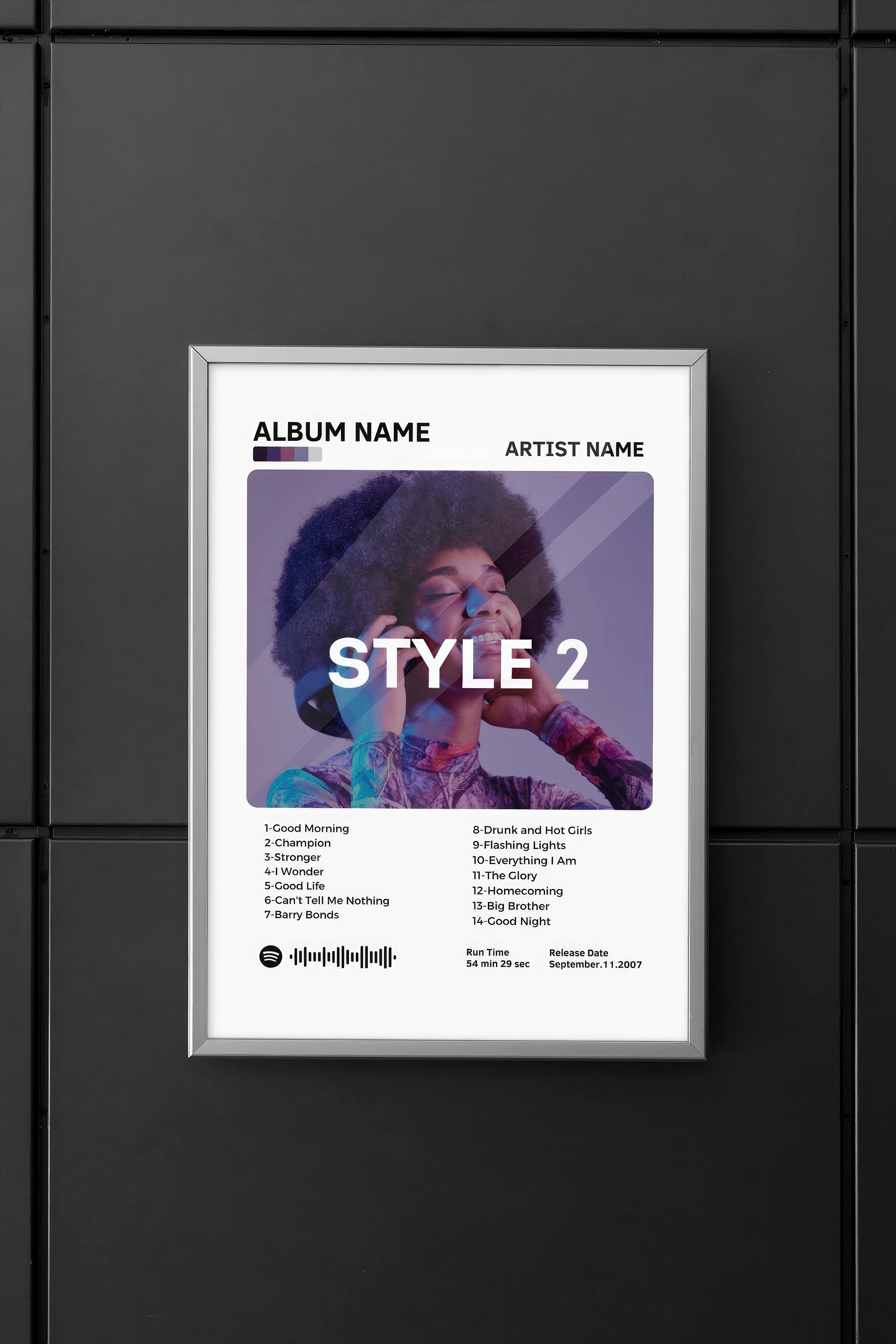 Custom Album Covers Wall Art Set of 3 Music Poster - Etsy