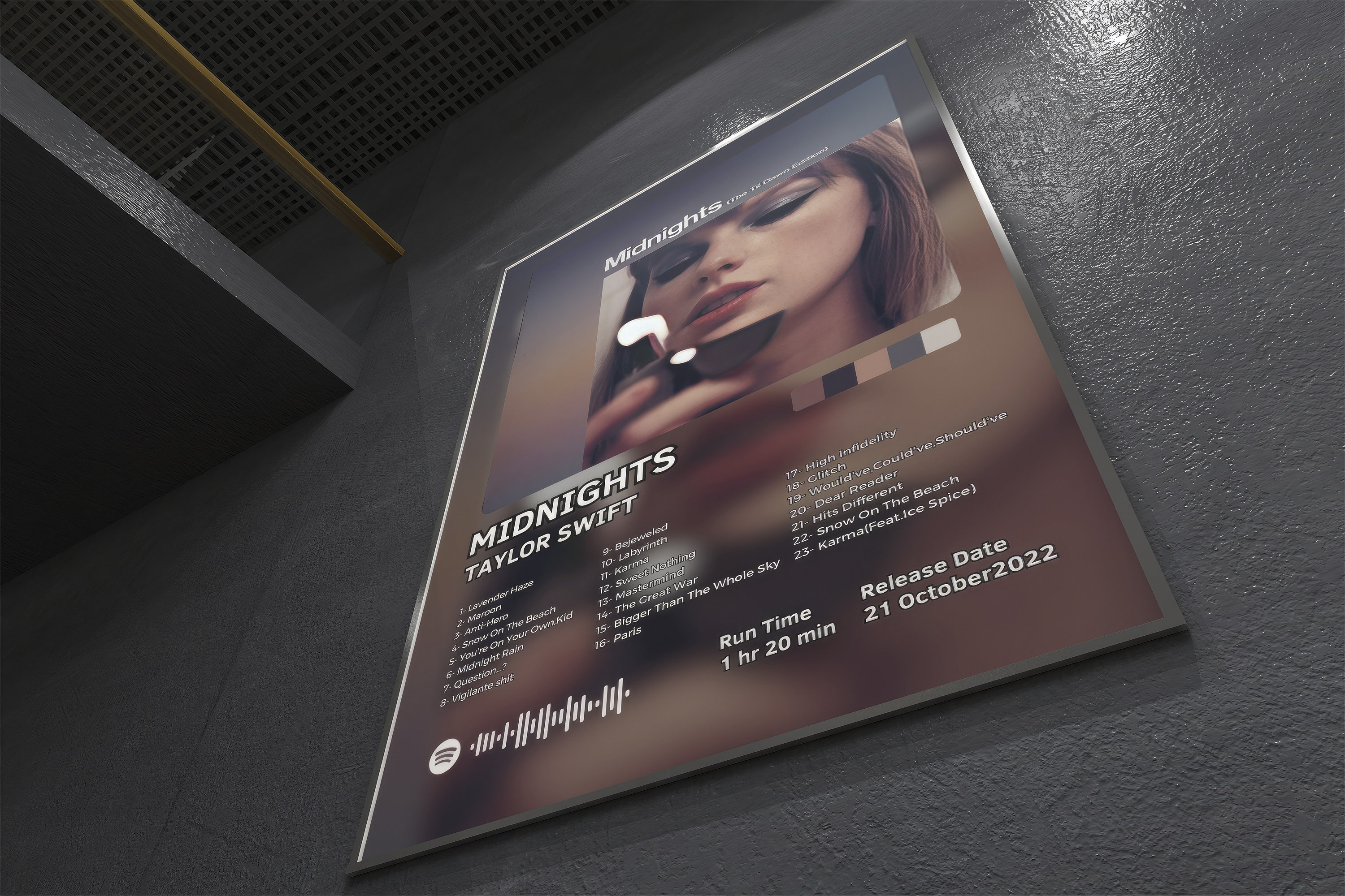 Custom Album Covers Wall Art Set of 3 Music Poster - Etsy