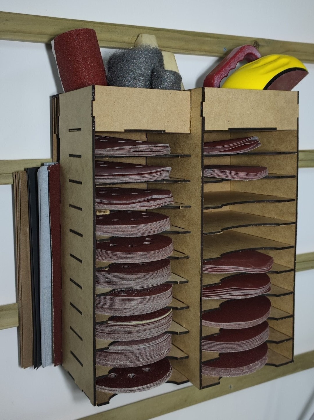 Sandpaper Organizer - Etsy