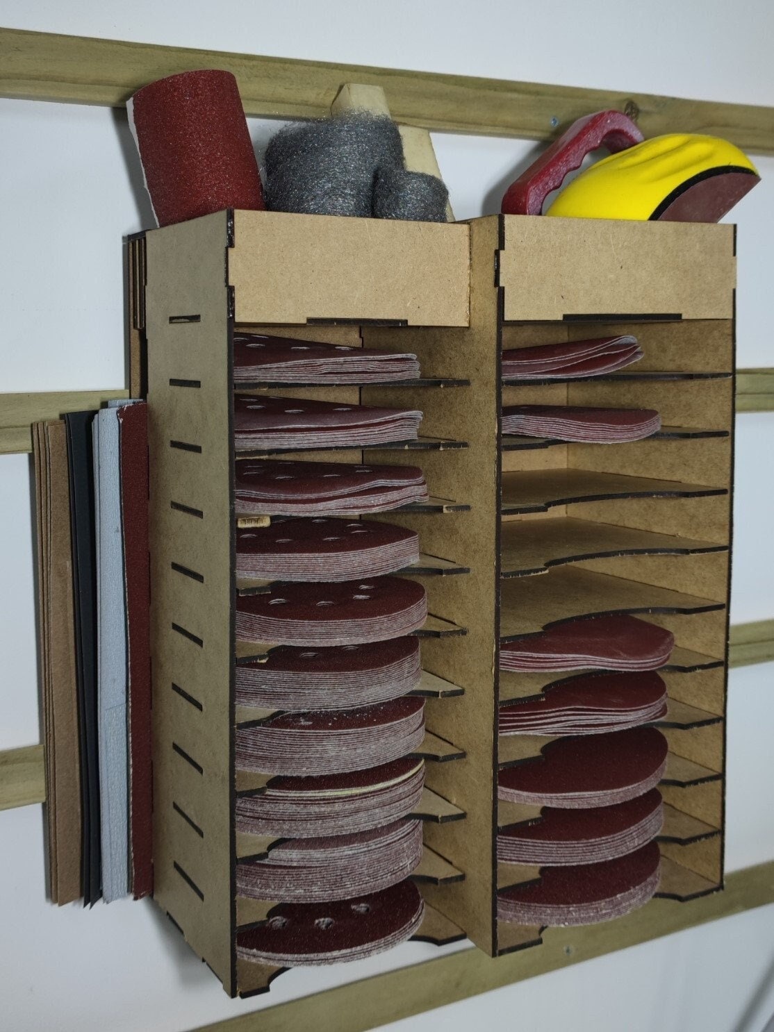 Sandpaper Organizer - Etsy