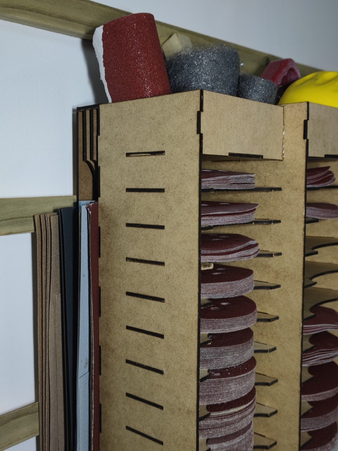 Sandpaper Organizer - Etsy