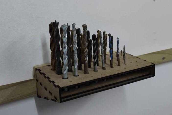 Drill Bit Organizer - Etsy