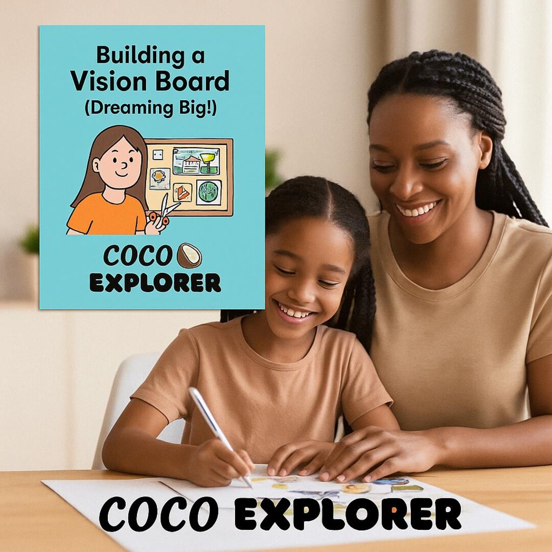 Vision Board Booklet for Kids – Goal-setting, Dream Planning ...