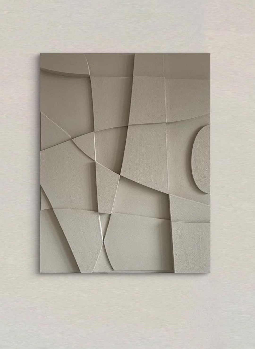 3D Relief Painting Modern and Graphic Design for a Unique Interior - Etsy