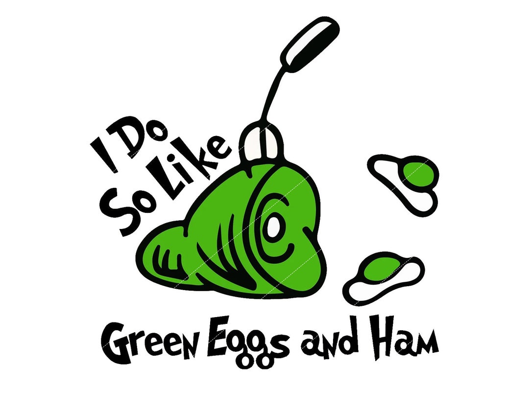 Green Eggs and Ham Svg, Dr Seuss Svg, Dr Seuss Png, Dr Seuss Bundle, I ...
