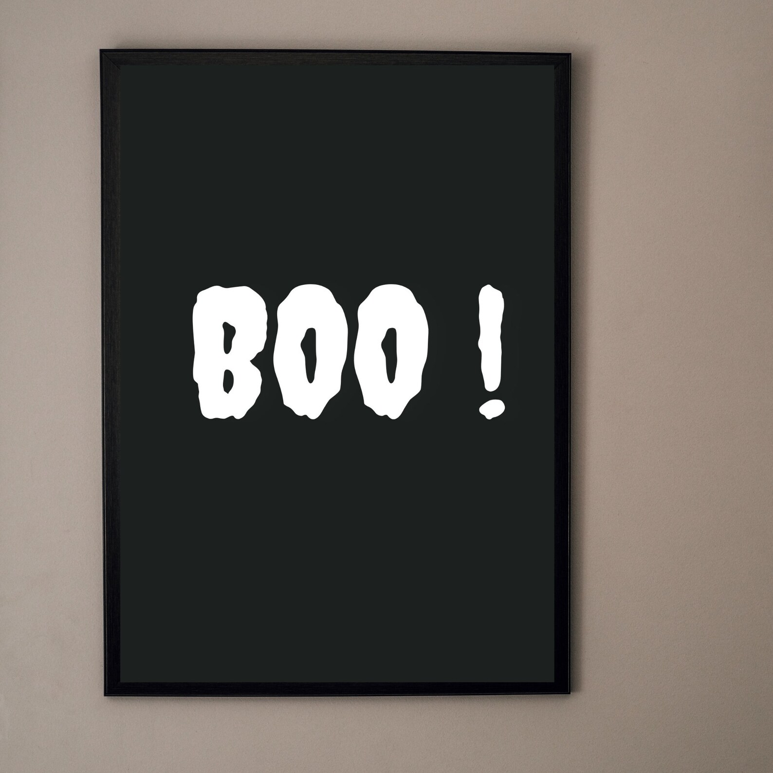 Boo Prints, Boo Halloween Printable, Funny Halloween Printable Wall Art ...