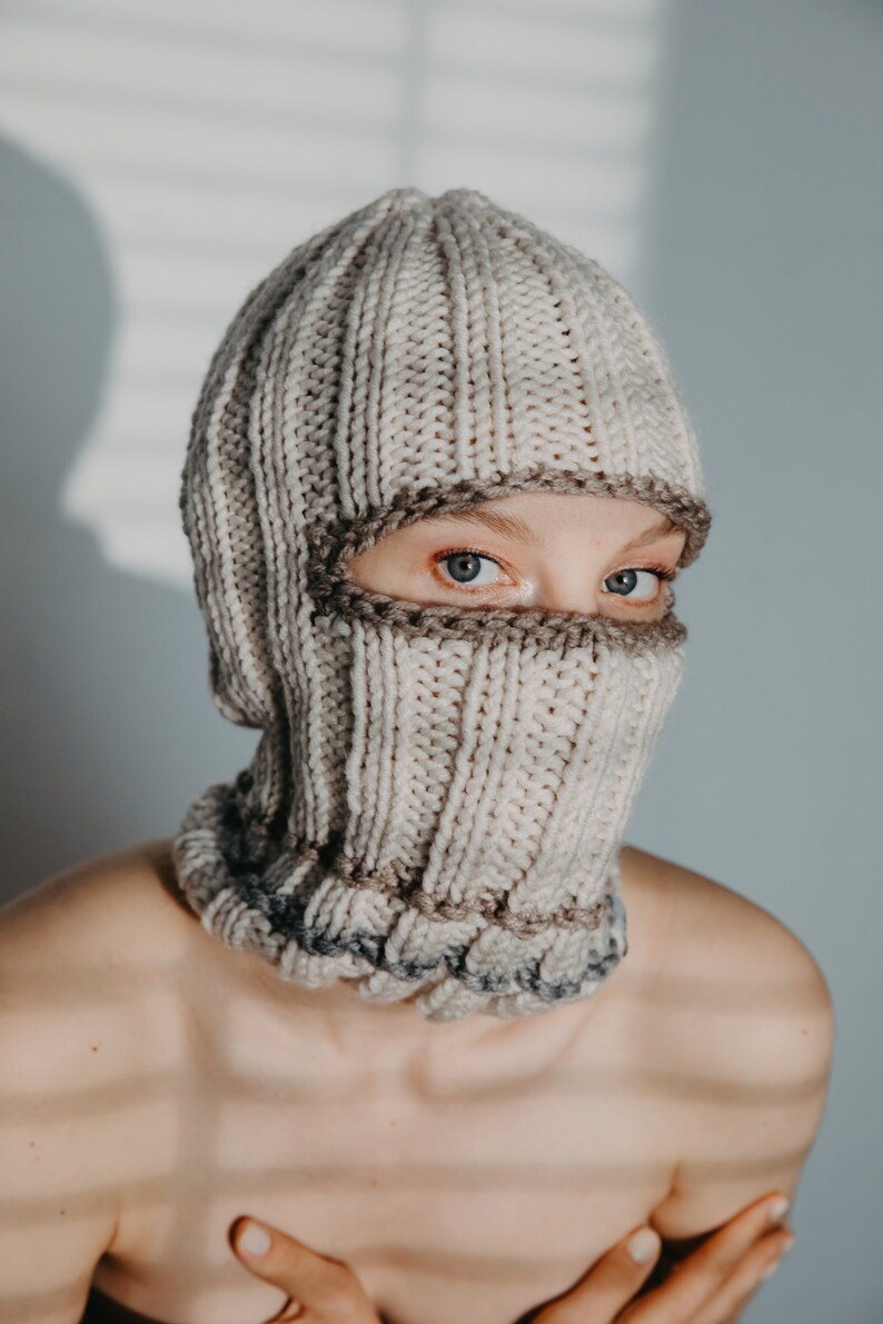 Pumpkin Knit Balaclava - Etsy