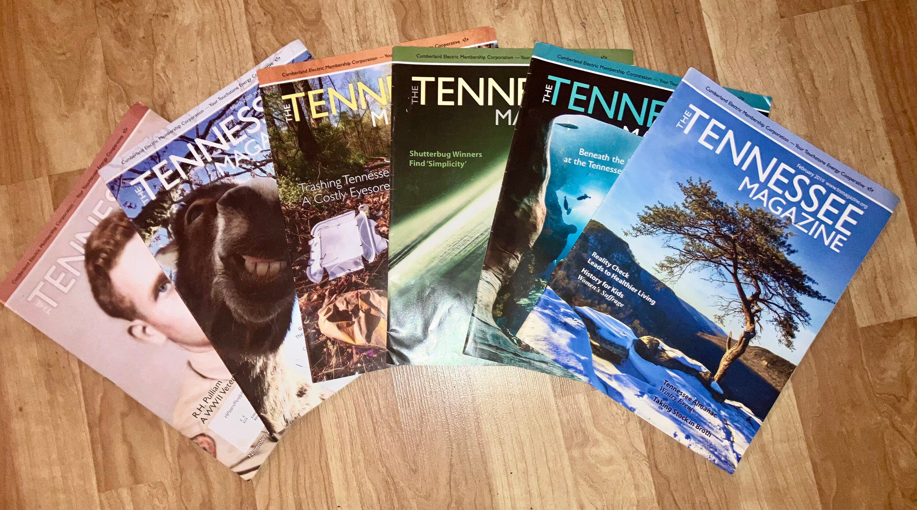 Tennessee Magazine set of 6 - Etsy