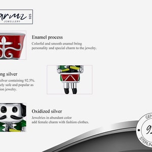 925S Toy Soldier Bracelet Charm, Drummer Boy Pendant, Nutcracker ...