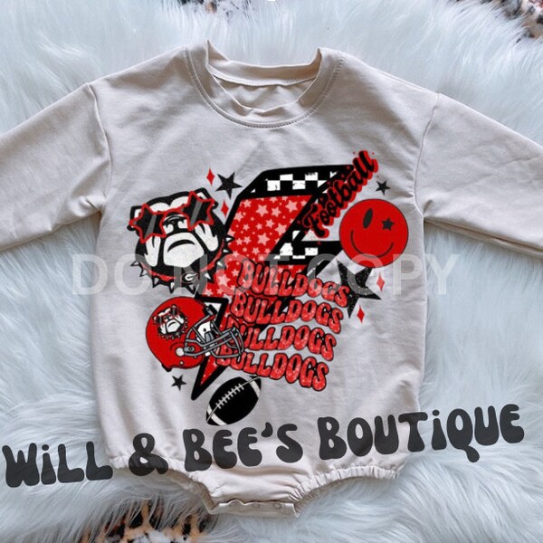 Baby Georgia Bulldogs Svg - Etsy