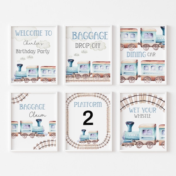 All Aboard Signs - Etsy