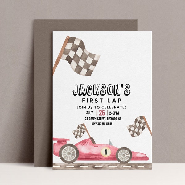 First Lap Birthday Svg - Etsy