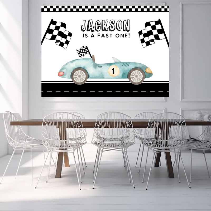 Racing Banner - Etsy