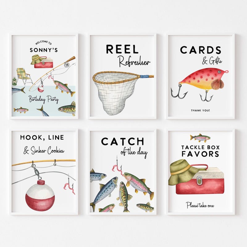 Fishing Directional Signs - Etsy