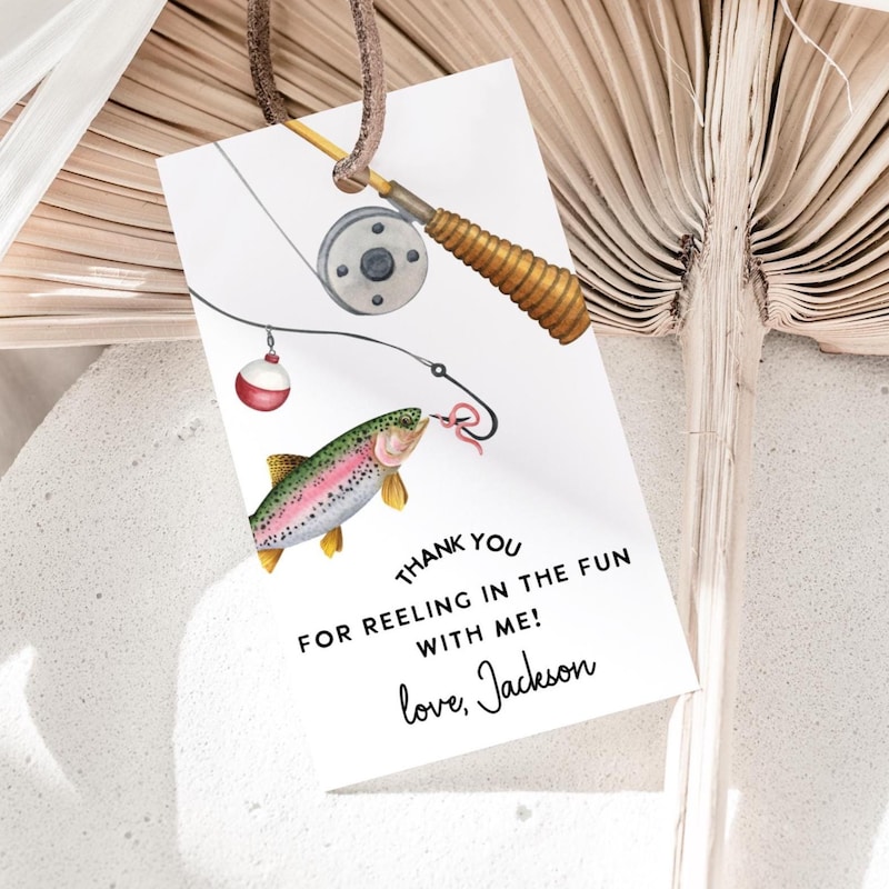 Fishing Themed Gift Tag - 60+ Gift Ideas for 2026